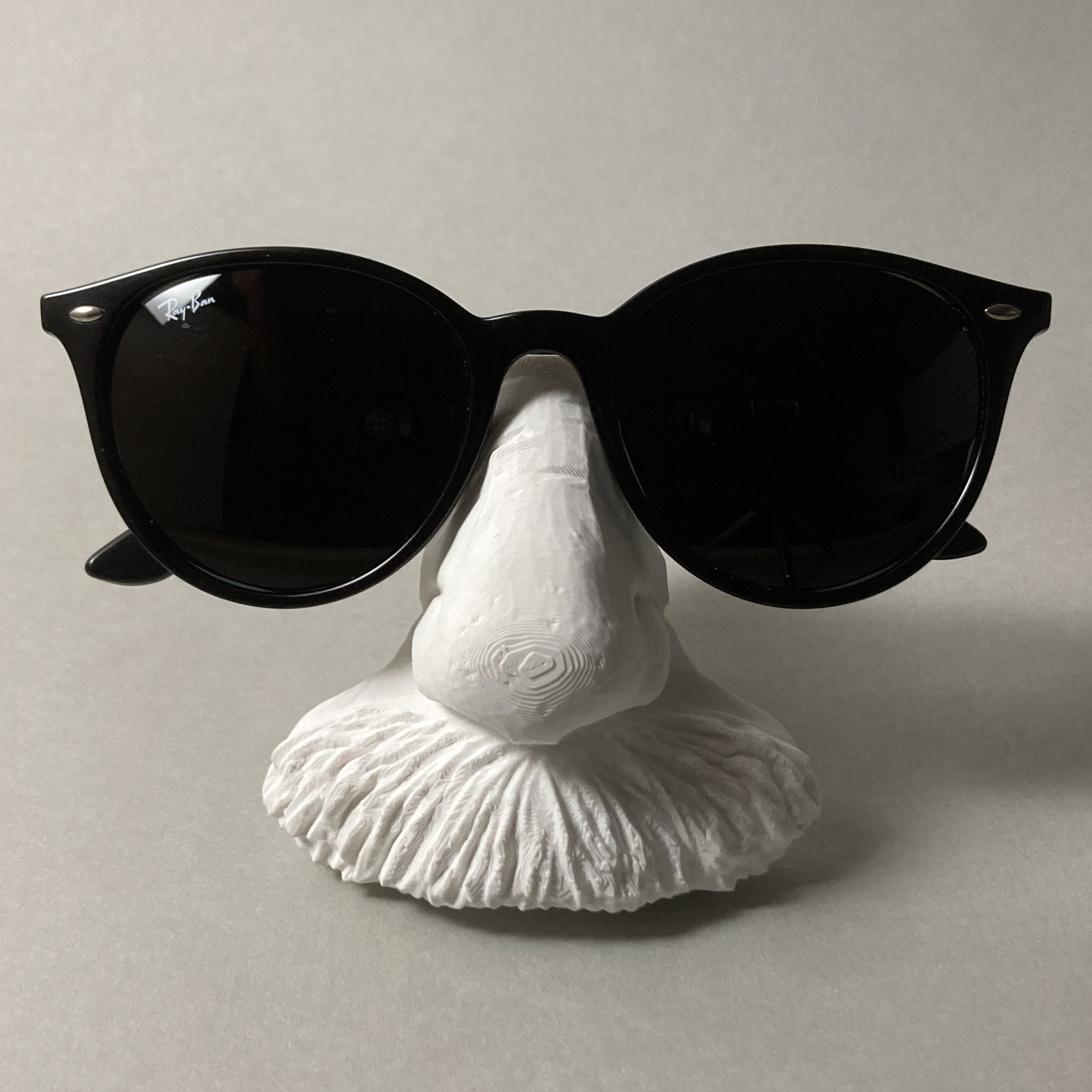 Glasses Holder Albert Einstein Nose 3D Printing | Holder Glasses Stand ...