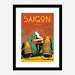 Vietnam, Saigon Travel Poster by Arctic Frame as a Digital Image ...