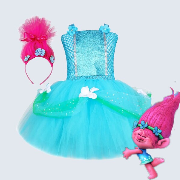 Trolls Outfit for Girls - Etsy