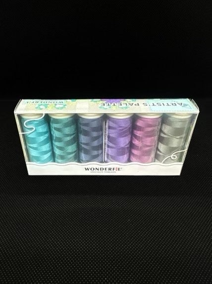 Invisafil by Wonderfil - Darty Kite Pattern Co - 100-wt Thread Set ...