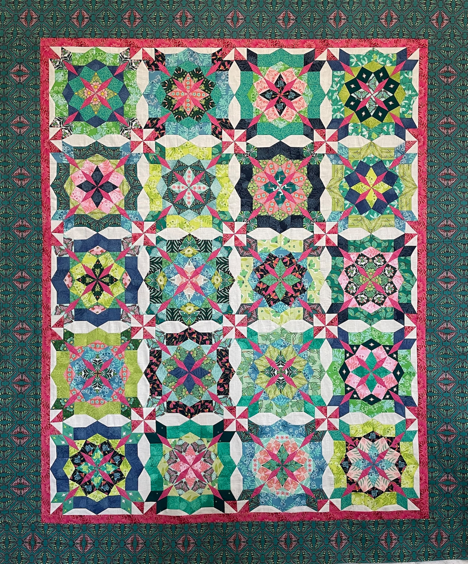 Spring Whispers Quilt PDF Pattern for EPP or Hand Piecing - Etsy
