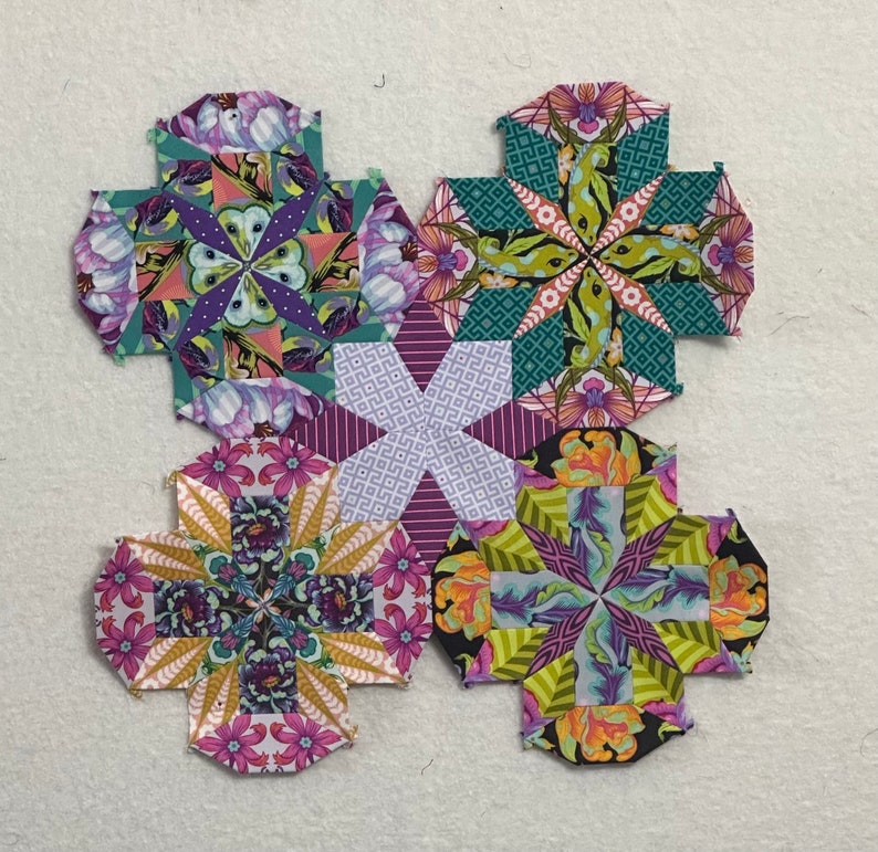 Muscle Memory PDF Pattern for EPP or Hand Piecing - Etsy