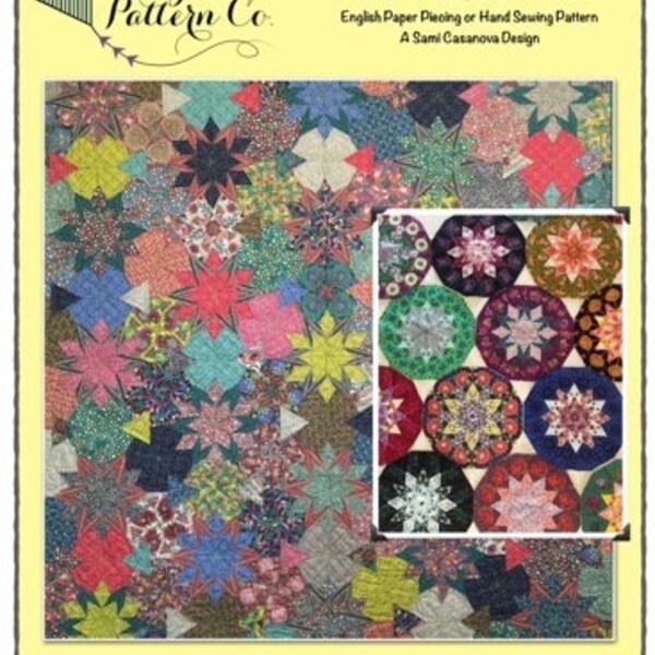 Asterisms Quilt PRINTED Pattern for EPP or Hand Piecing - Etsy Australia