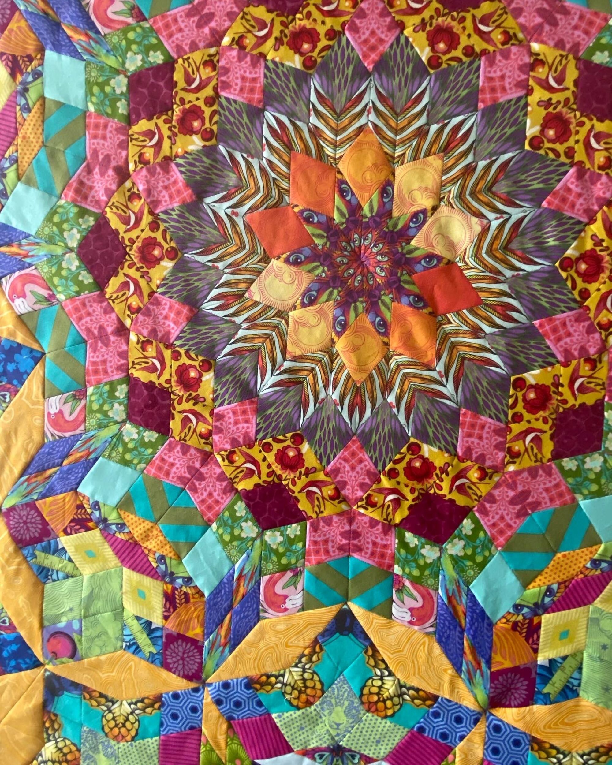 Tropical Dreams Quilt PDF Pattern for EPP or Hand Piecing - Etsy