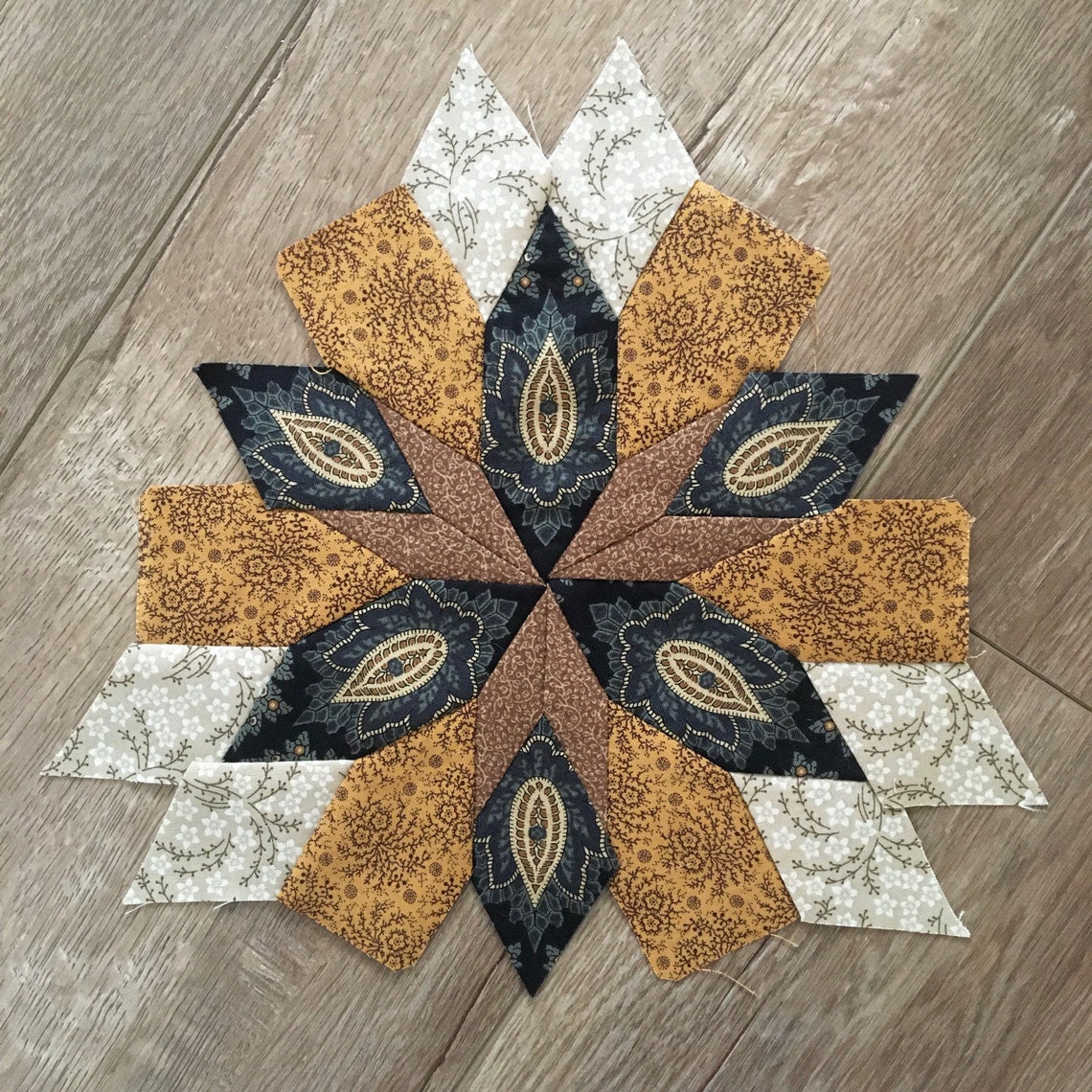 Samurai Quilt PDF Pattern for EPP or Hand Piecing - Etsy