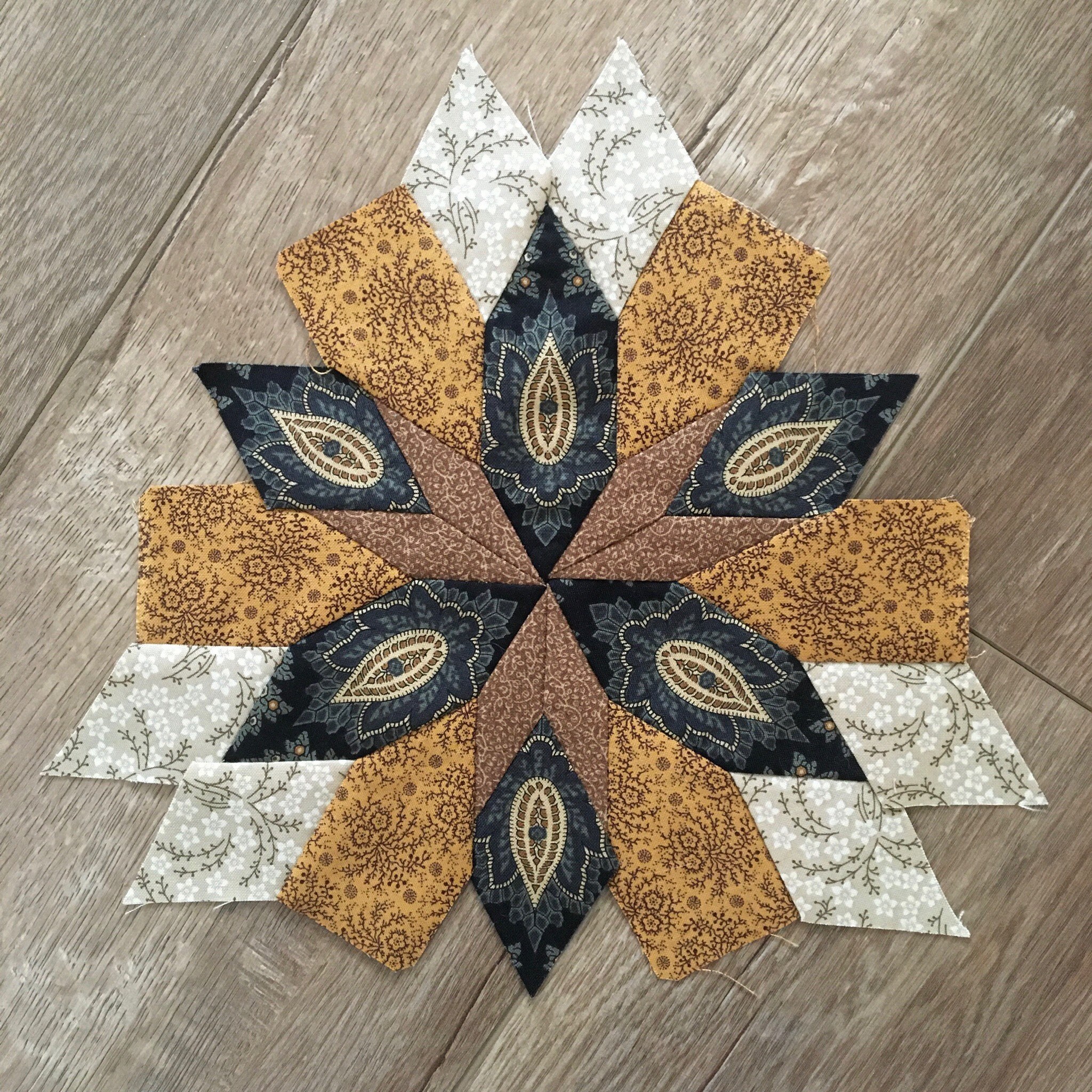 Samurai Quilt PDF Pattern for EPP or Hand Piecing - Etsy