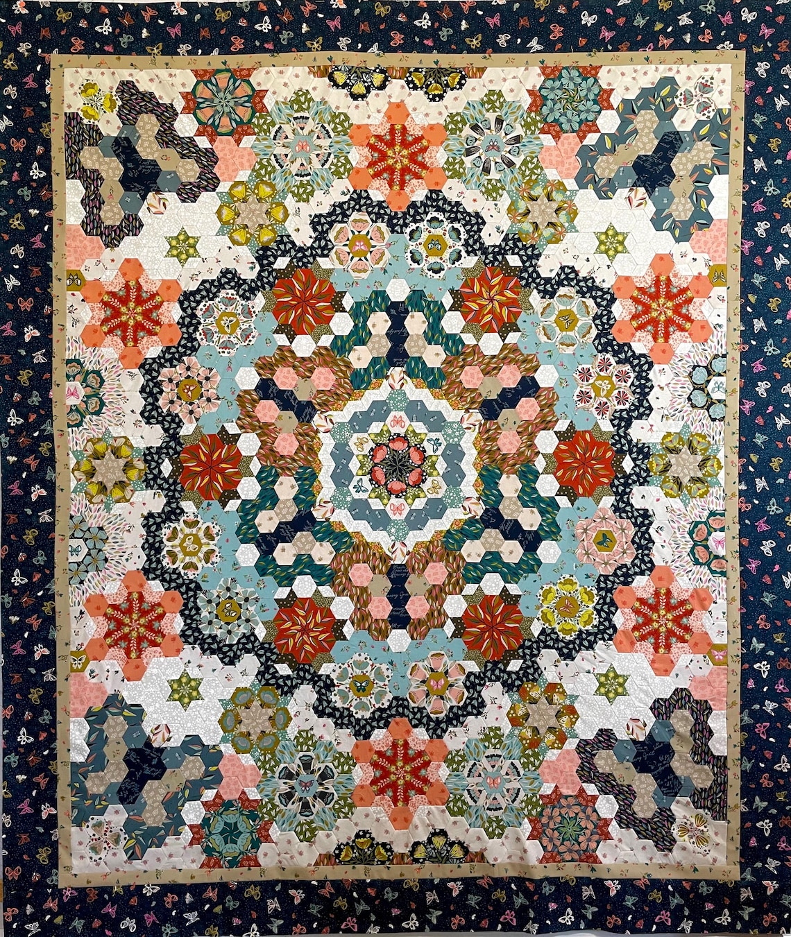 Chrysalis Cascade PDF Pattern for EPP or Hand Piecing - Etsy