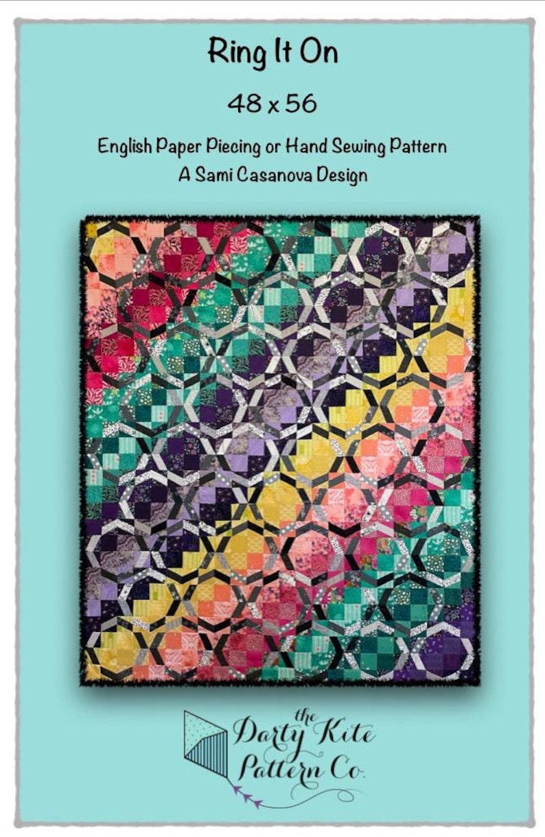 Ring It on Quilt PDF Pattern for EPP or Hand Piecing - Etsy
