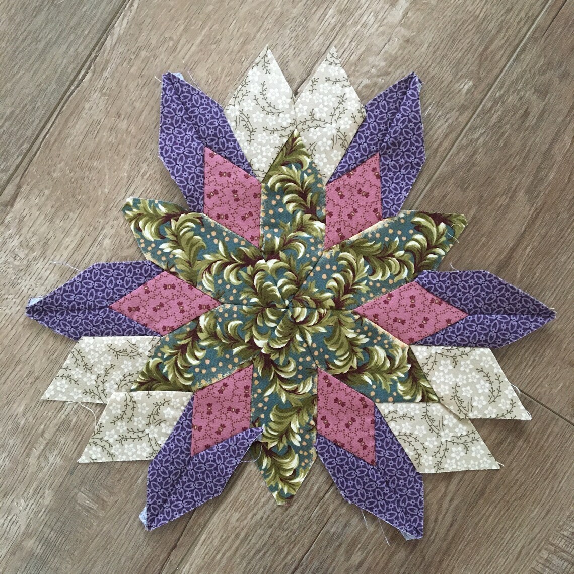 Samurai Quilt PDF Pattern for EPP or Hand Piecing - Etsy