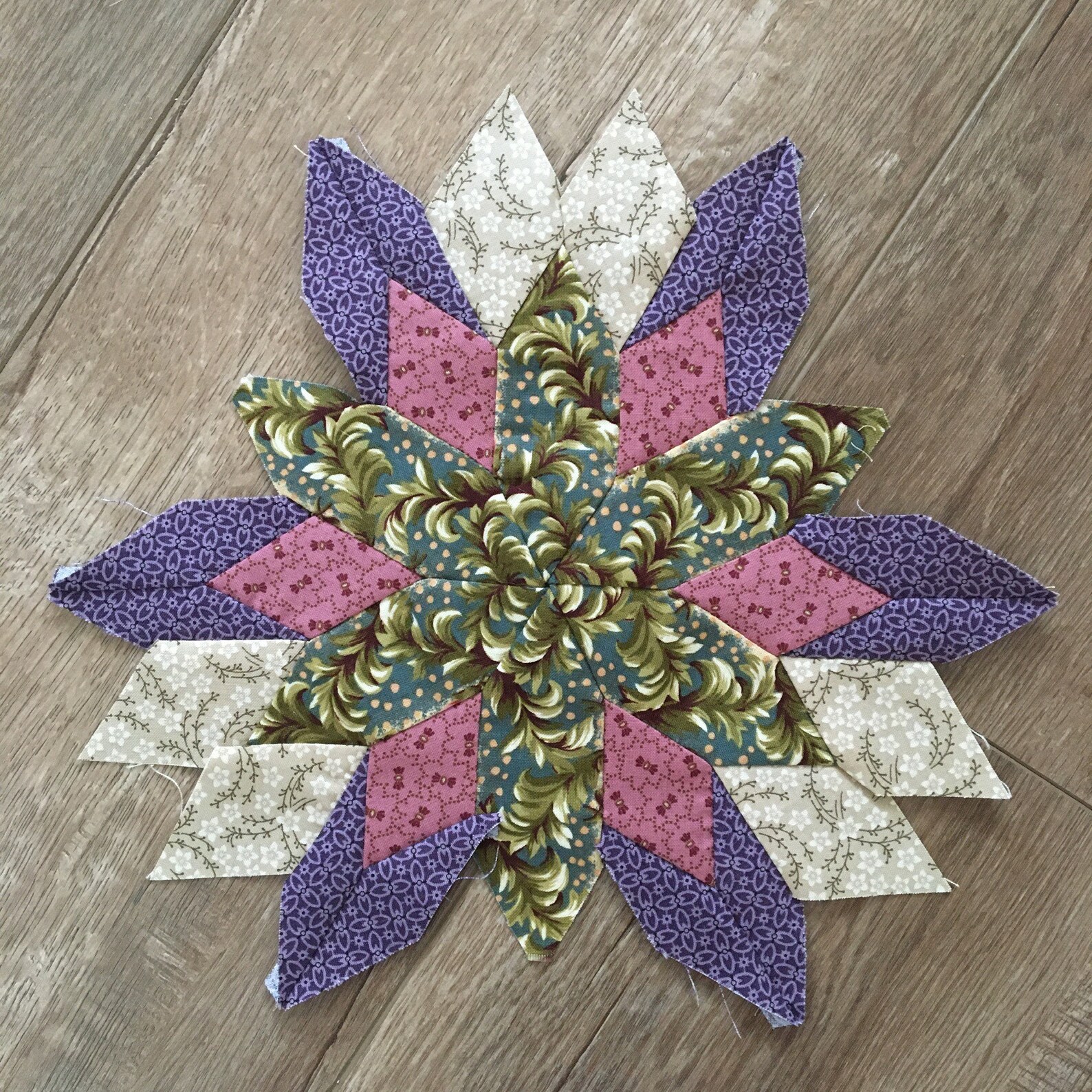 Samurai Quilt PDF Pattern for EPP or Hand Piecing - Etsy