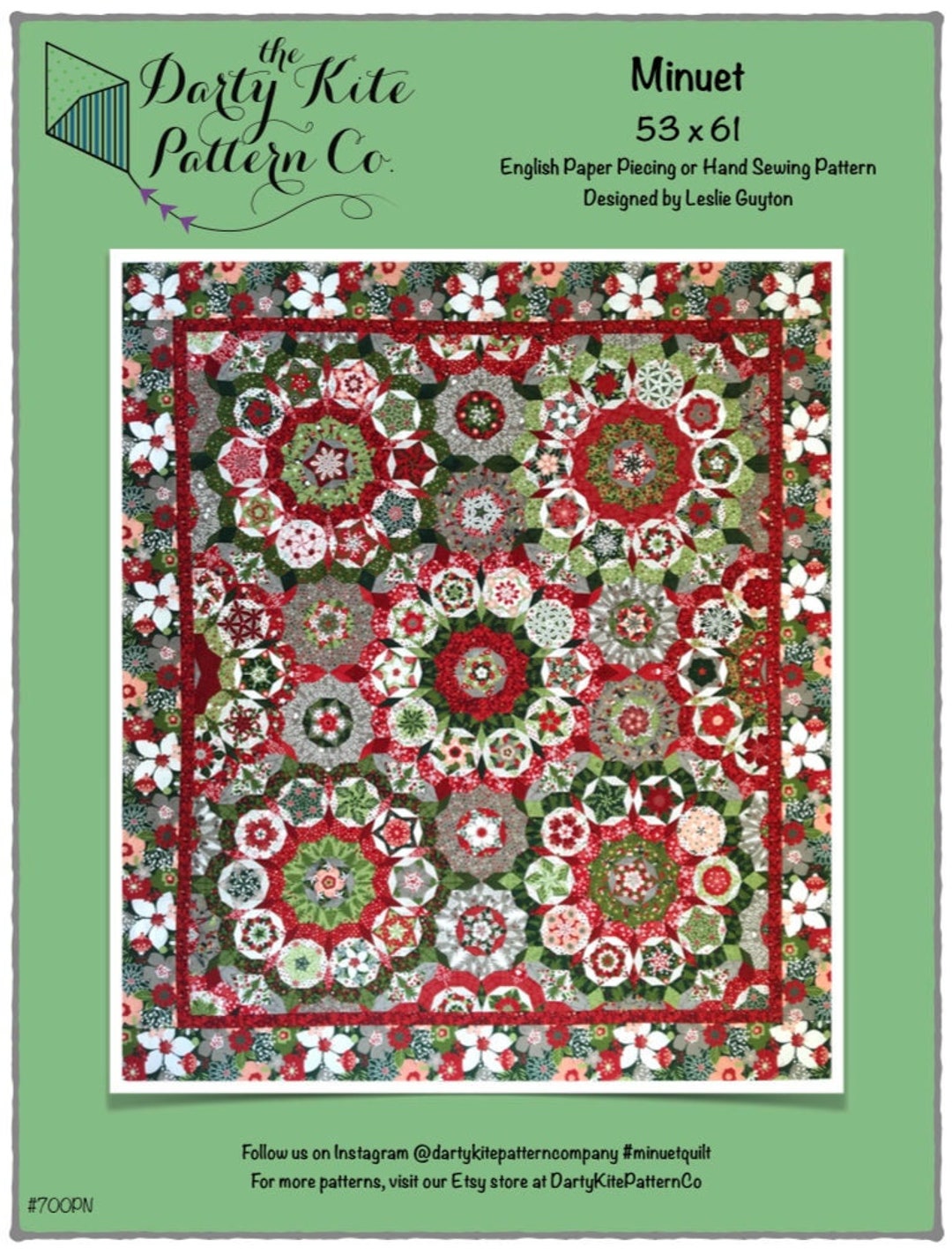 Minuet Quilt PDF Pattern for EPP or Hand Piecing - Etsy