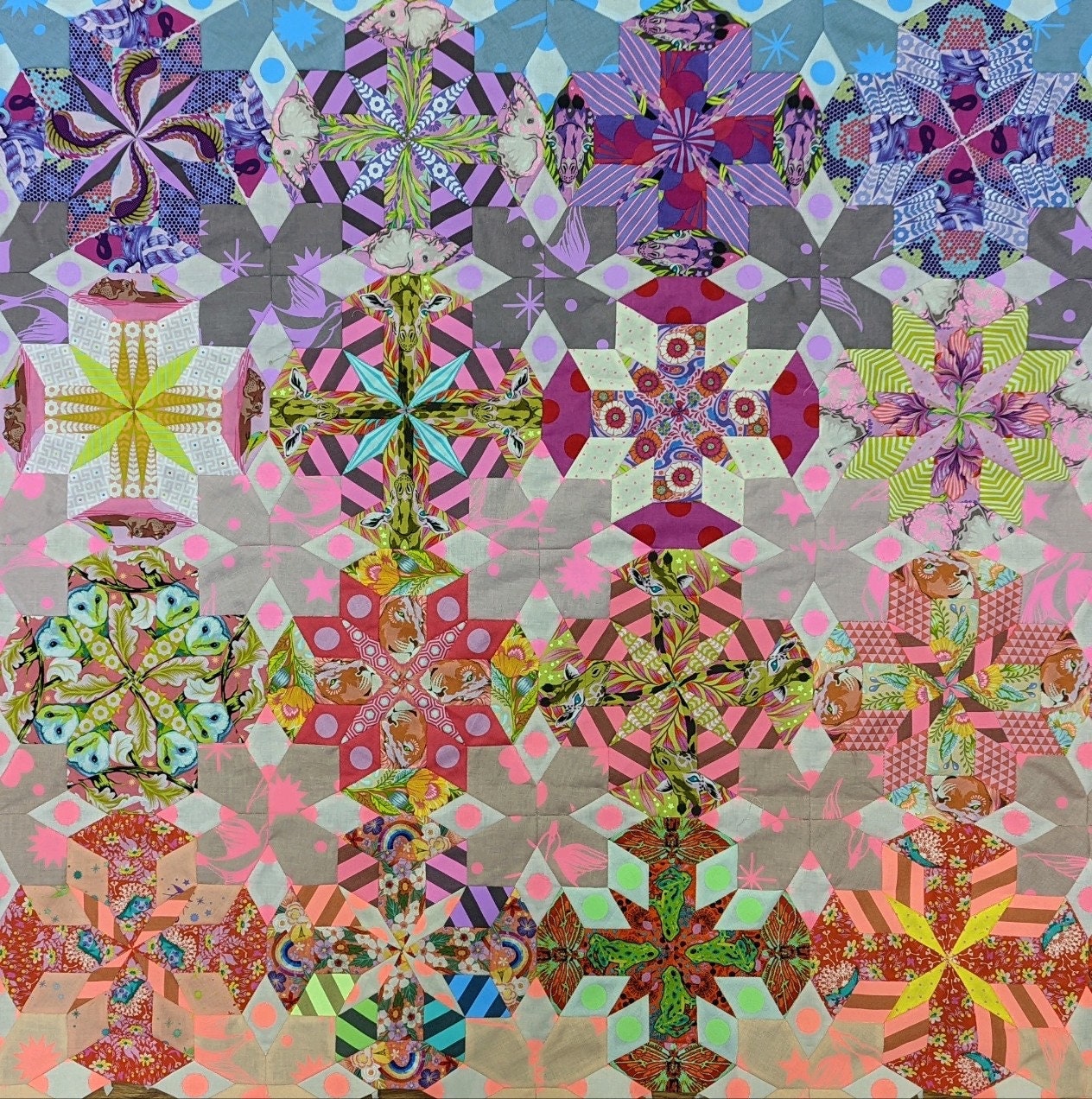 Muscle Memory PRINTED Pattern for EPP or Hand Piecing - Etsy