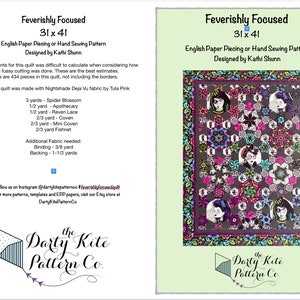 Limited Edition Feverishly Focused PRECUT EPP Kit With Tula Pink ...