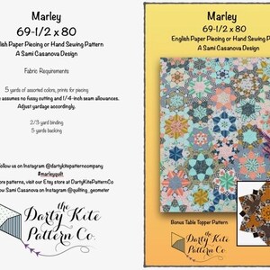 Marley Quilt PDF Pattern for EPP or Hand Piecing - Etsy