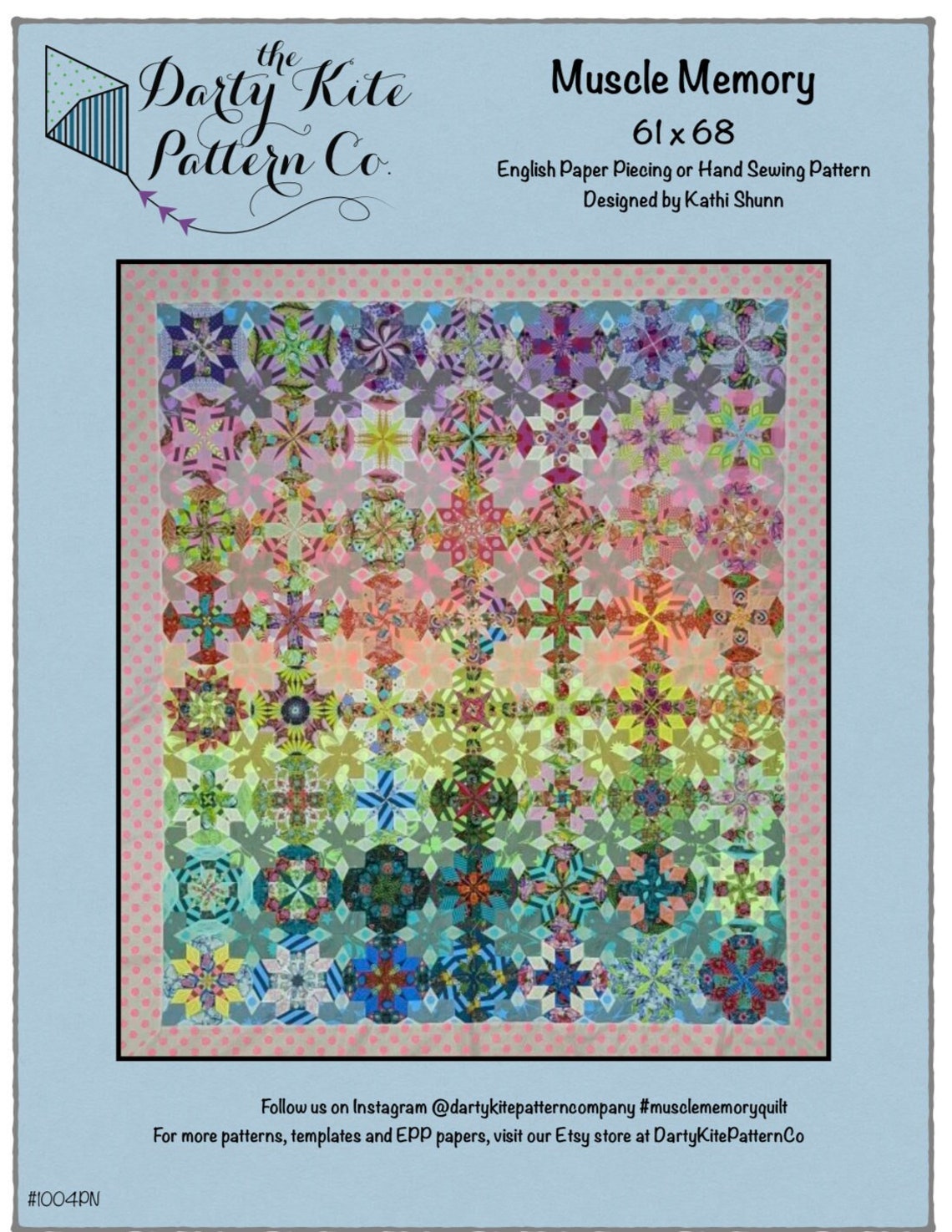 Muscle Memory PDF Pattern for EPP or Hand Piecing - Etsy