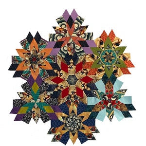 Samurai Quilt PDF Pattern for EPP or Hand Piecing - Etsy