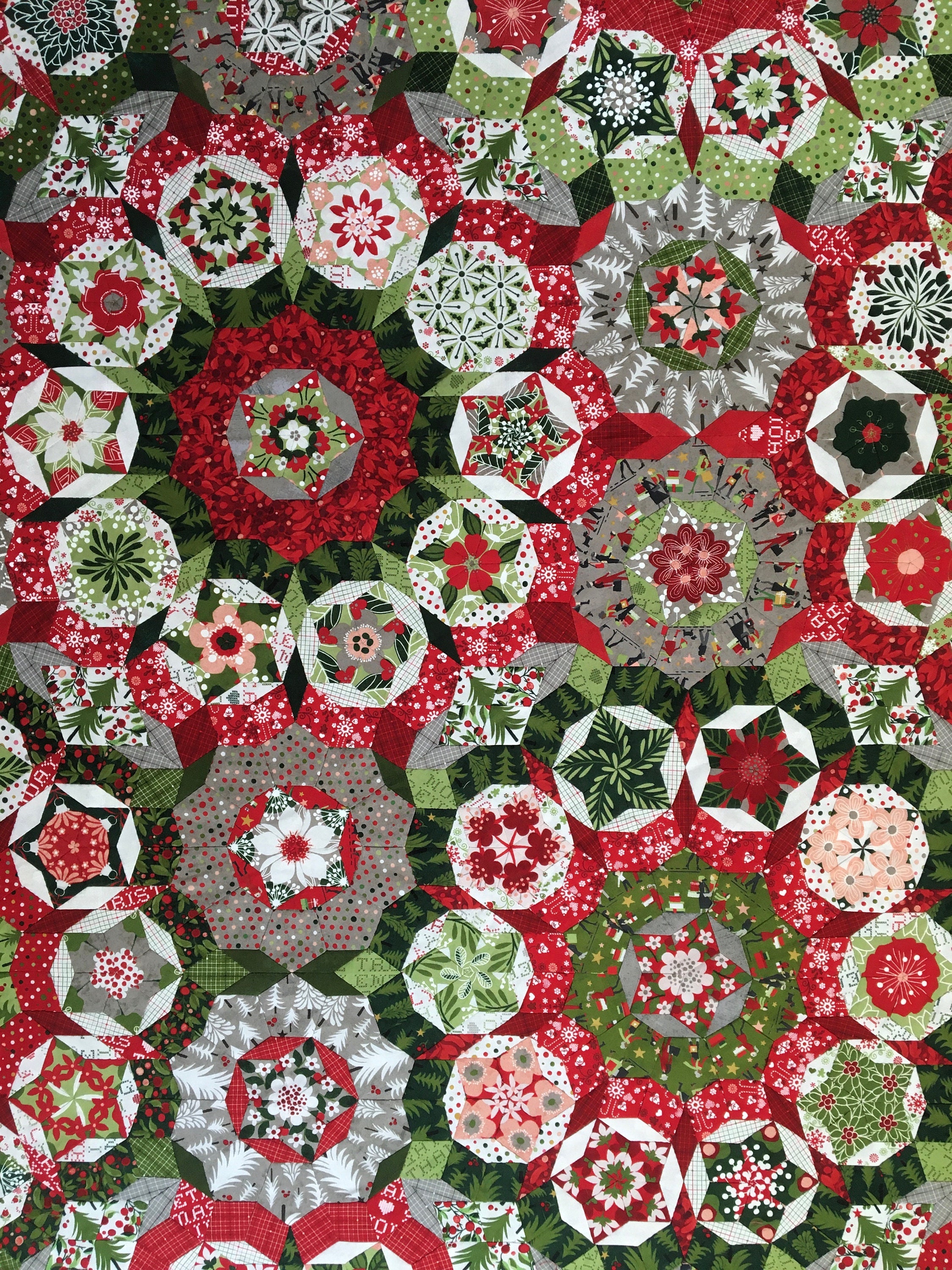 Minuet Quilt PDF Pattern for EPP or Hand Piecing - Etsy