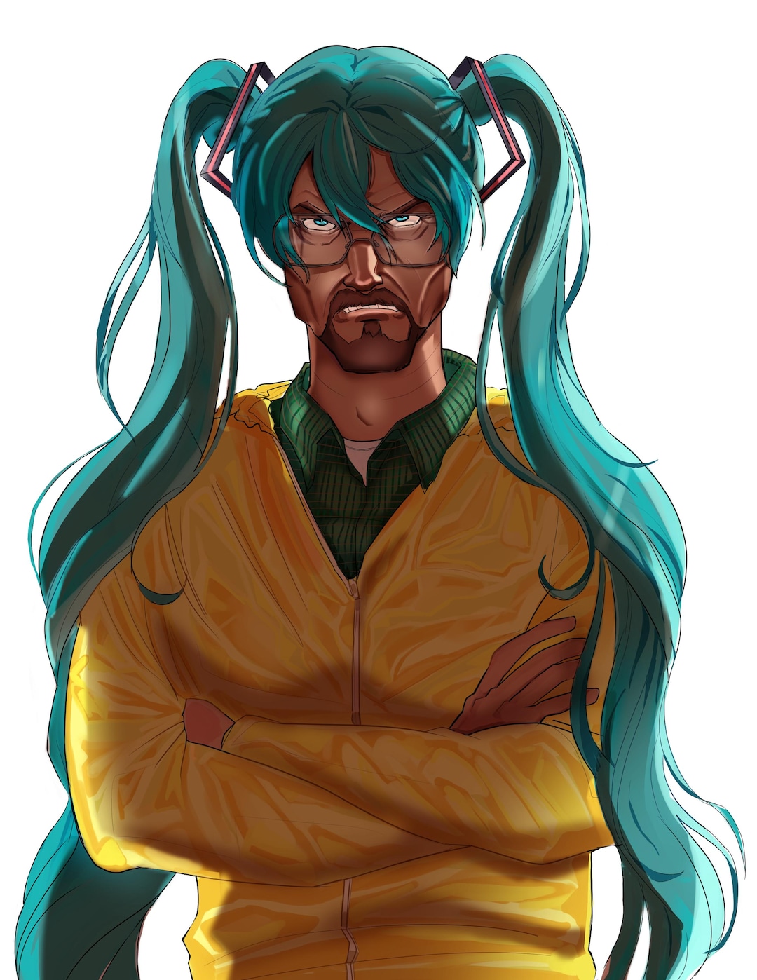 Walter White Meme Hatsune Miku Poster - Etsy