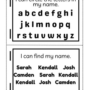 Editable Name Book Practice - Etsy