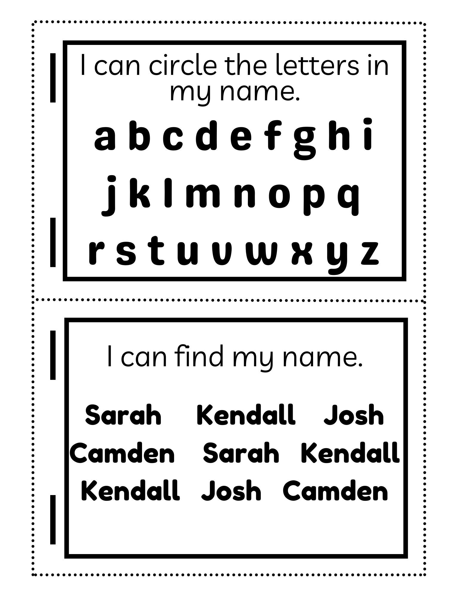 Editable Name Book Practice - Etsy