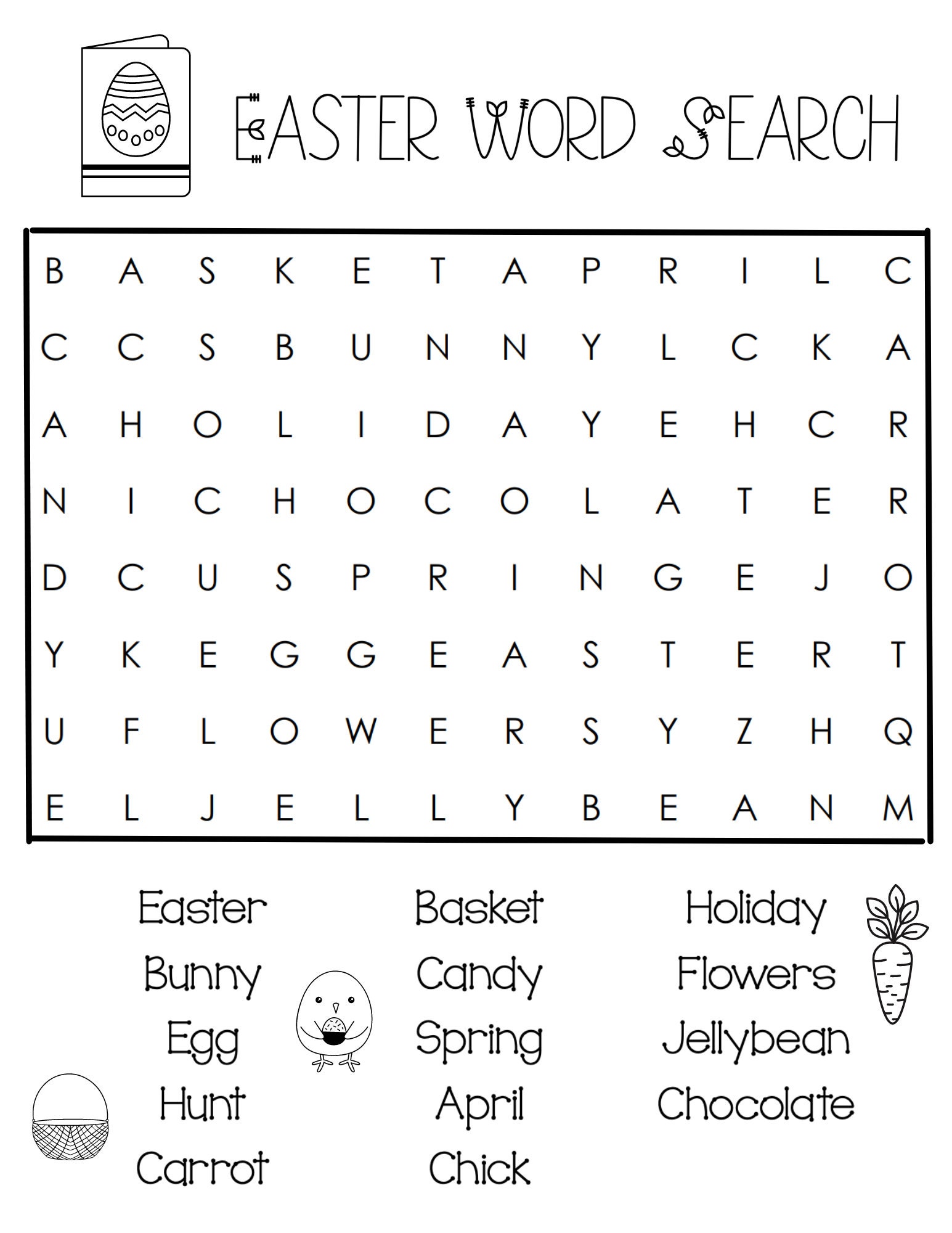 Easter/spring Worksheets - Etsy