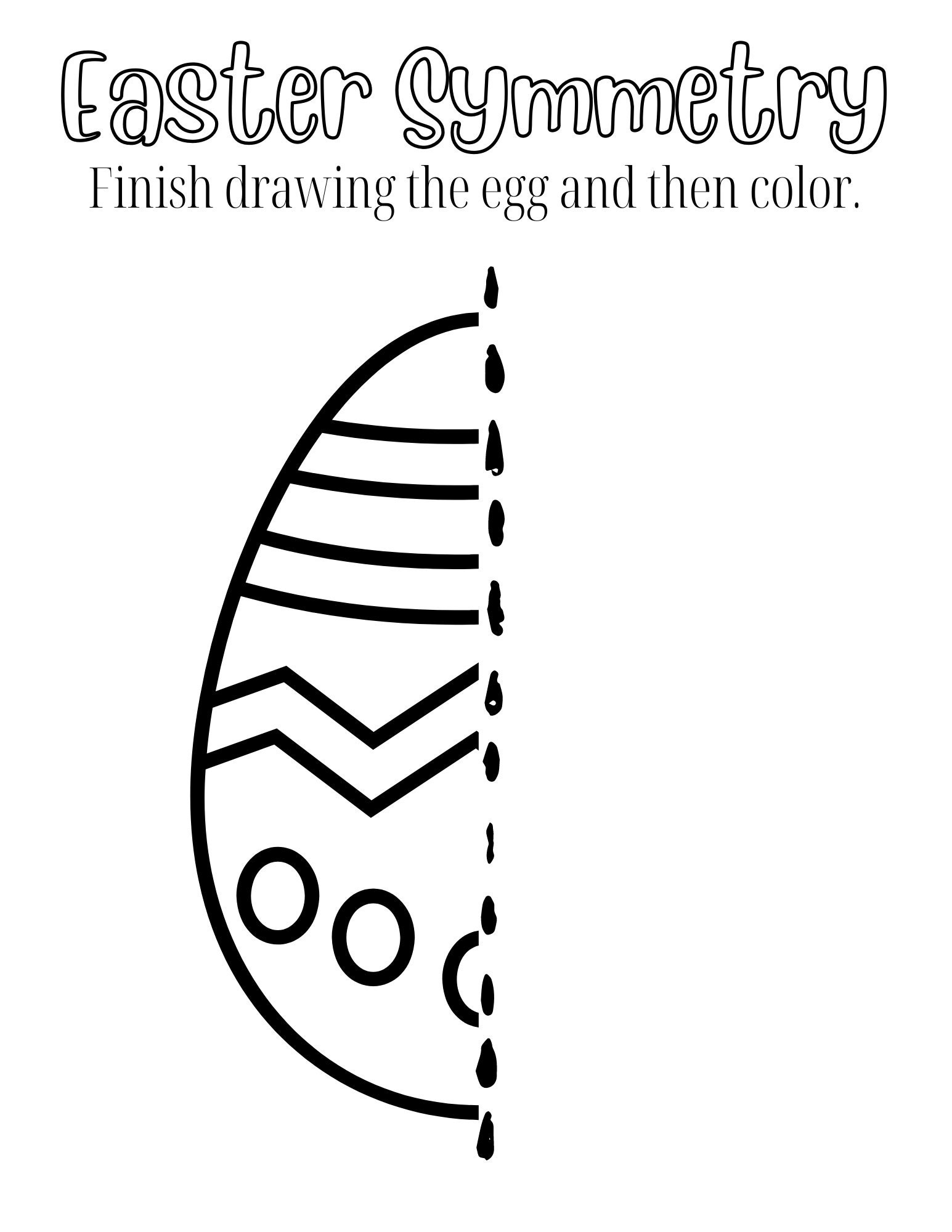 Easter/spring Worksheets - Etsy