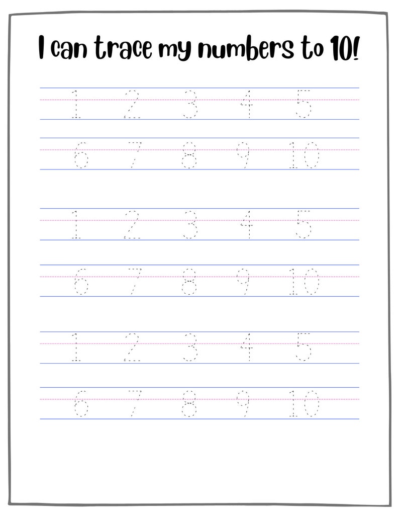 Kindergarten Workbook - Etsy