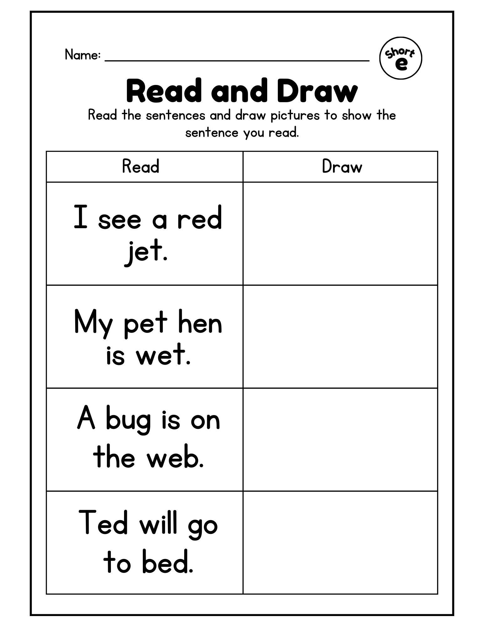 Early Phonics Worksheets - Etsy