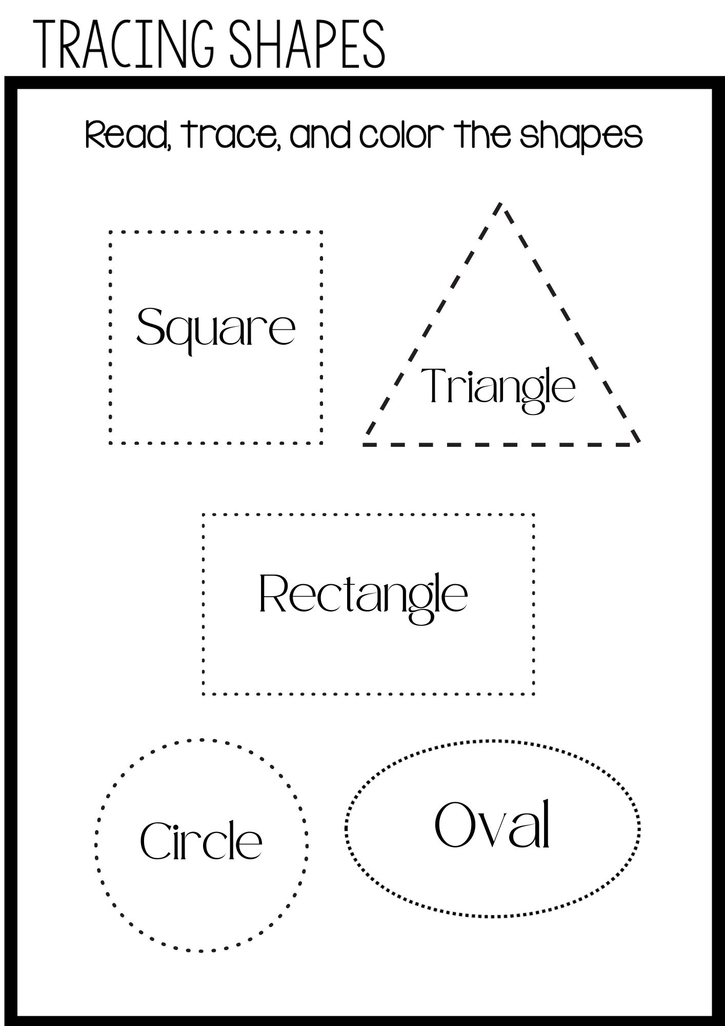 Kindergarten Worksheets - Etsy