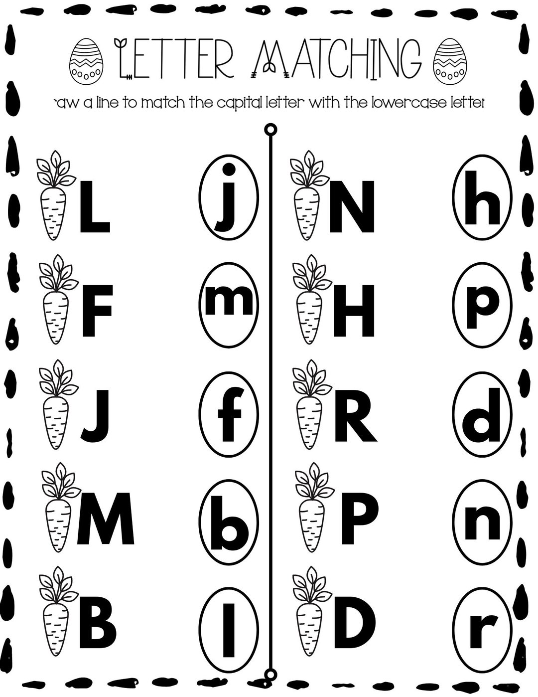 Easter/spring Worksheets - Etsy
