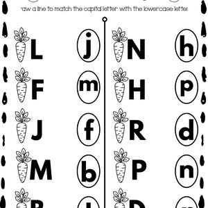 Easter/spring Worksheets - Etsy