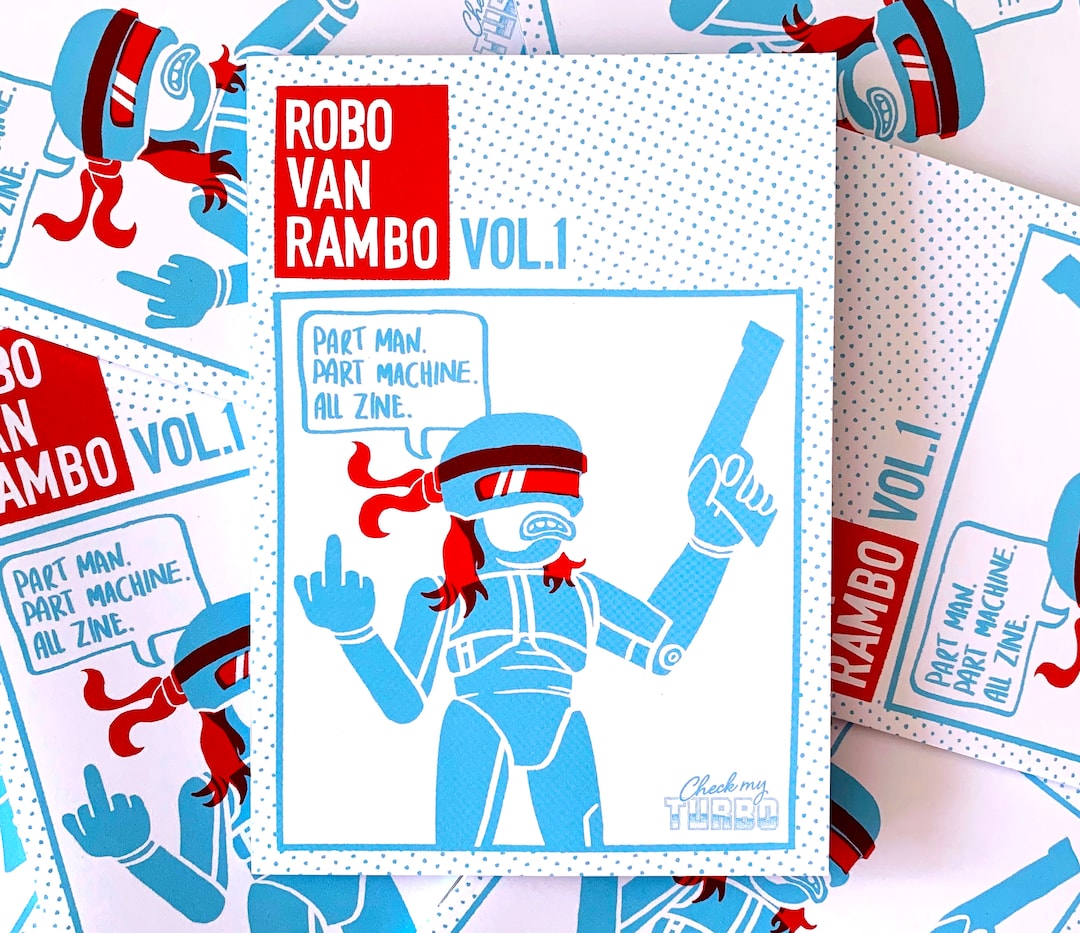 Robo Van Rambo Cult Movie Zine: Volume 1 - Etsy