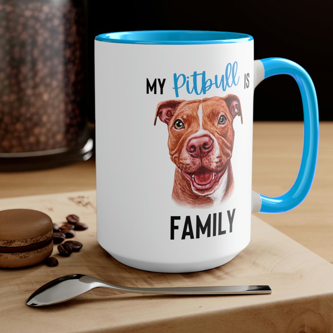 Cute Pitbull Coffee Mug for Dog Lovers, Pittie Mama Gift, Dog Mom ...