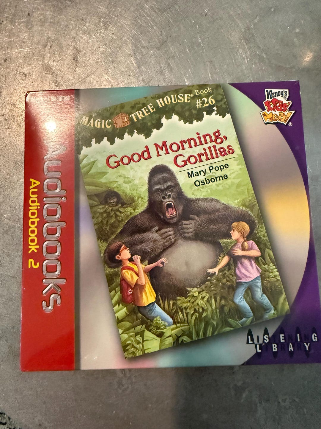 Magic Tree House #26 “good Morning, Gorillas” Audiobook — Brand New ...