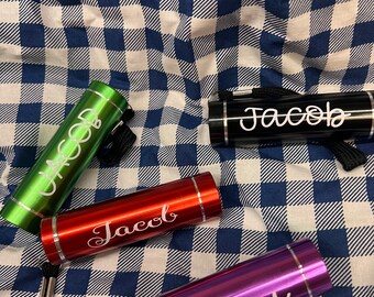 Personalized Flat Flashlight/magnetic - Etsy