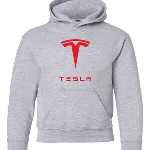 Tesla Motors Elon Musk Motors Trendy Geek UNISEX ADULT and KIDS Hoodies ...
