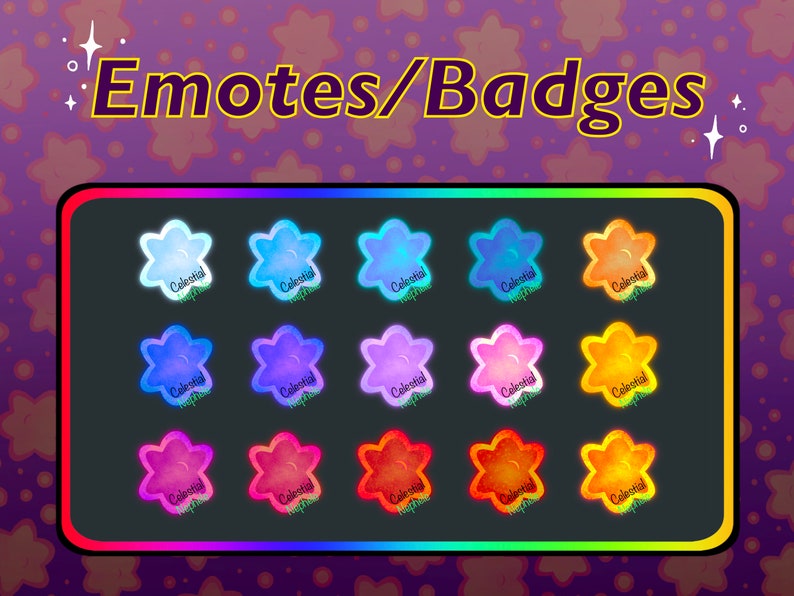 Konpeito - Sub Badges / Bit Badges / Emotes / Channel Point / Role ...