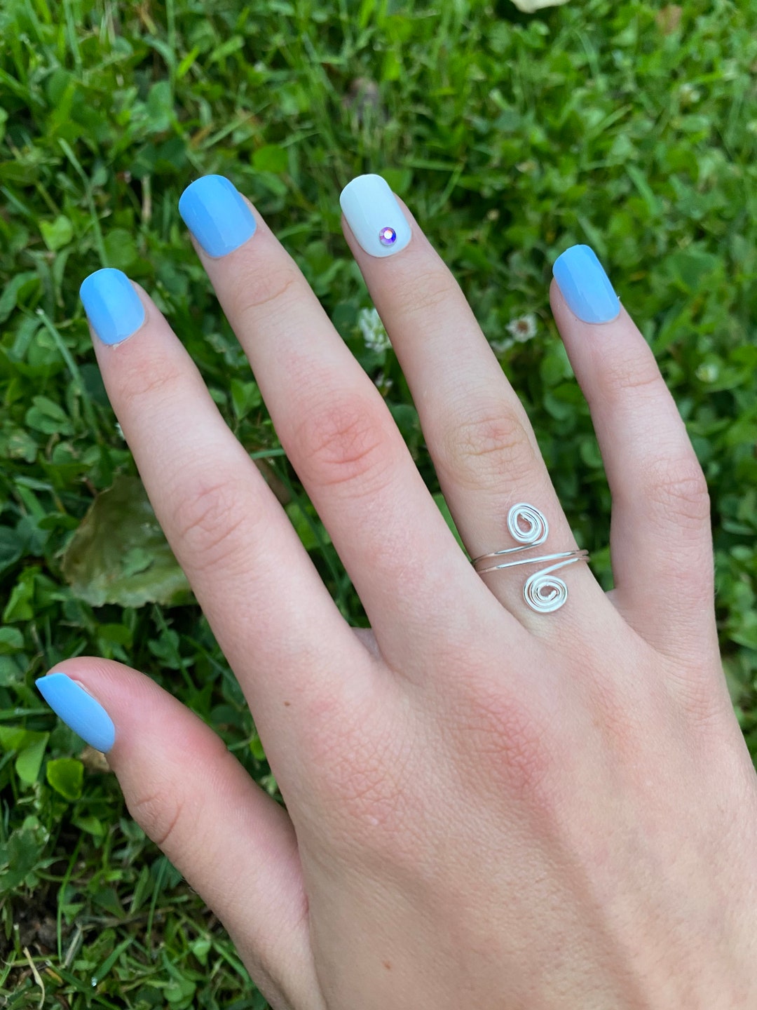 Swirl Ring, Wire Rings - Etsy