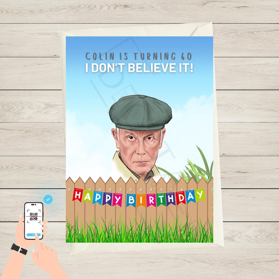Victor Meldrew Birthday Card Personalised Victor Meldrew Birthday Card ...