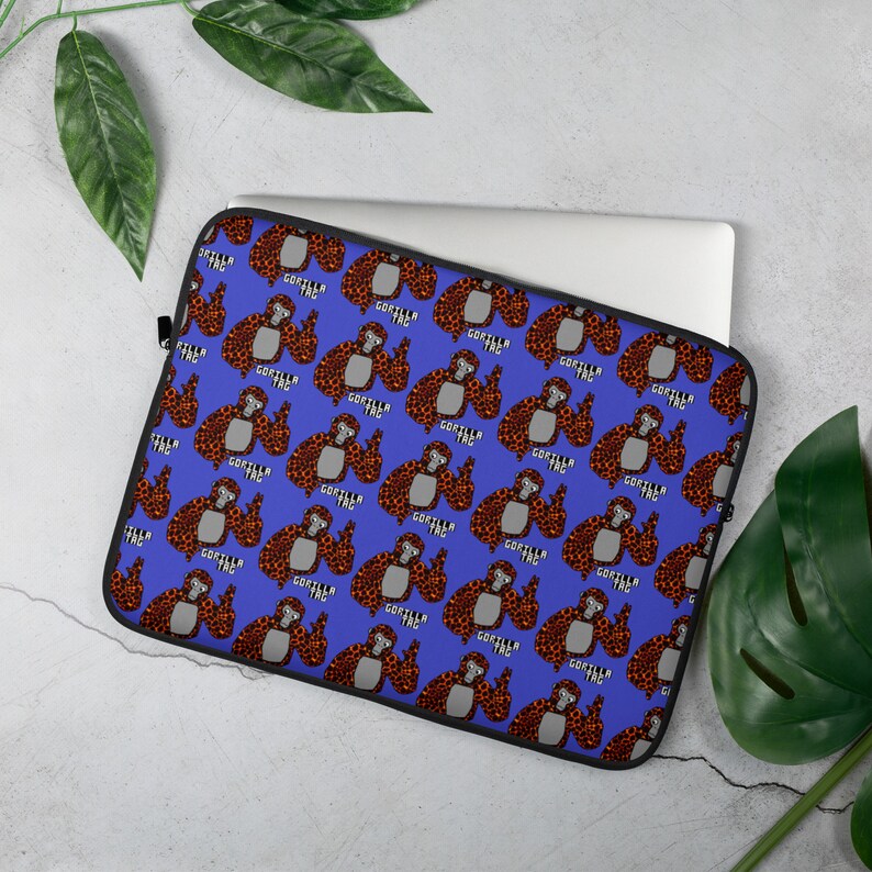 Gorilla Tag Printed Laptop Sleeve - Etsy
