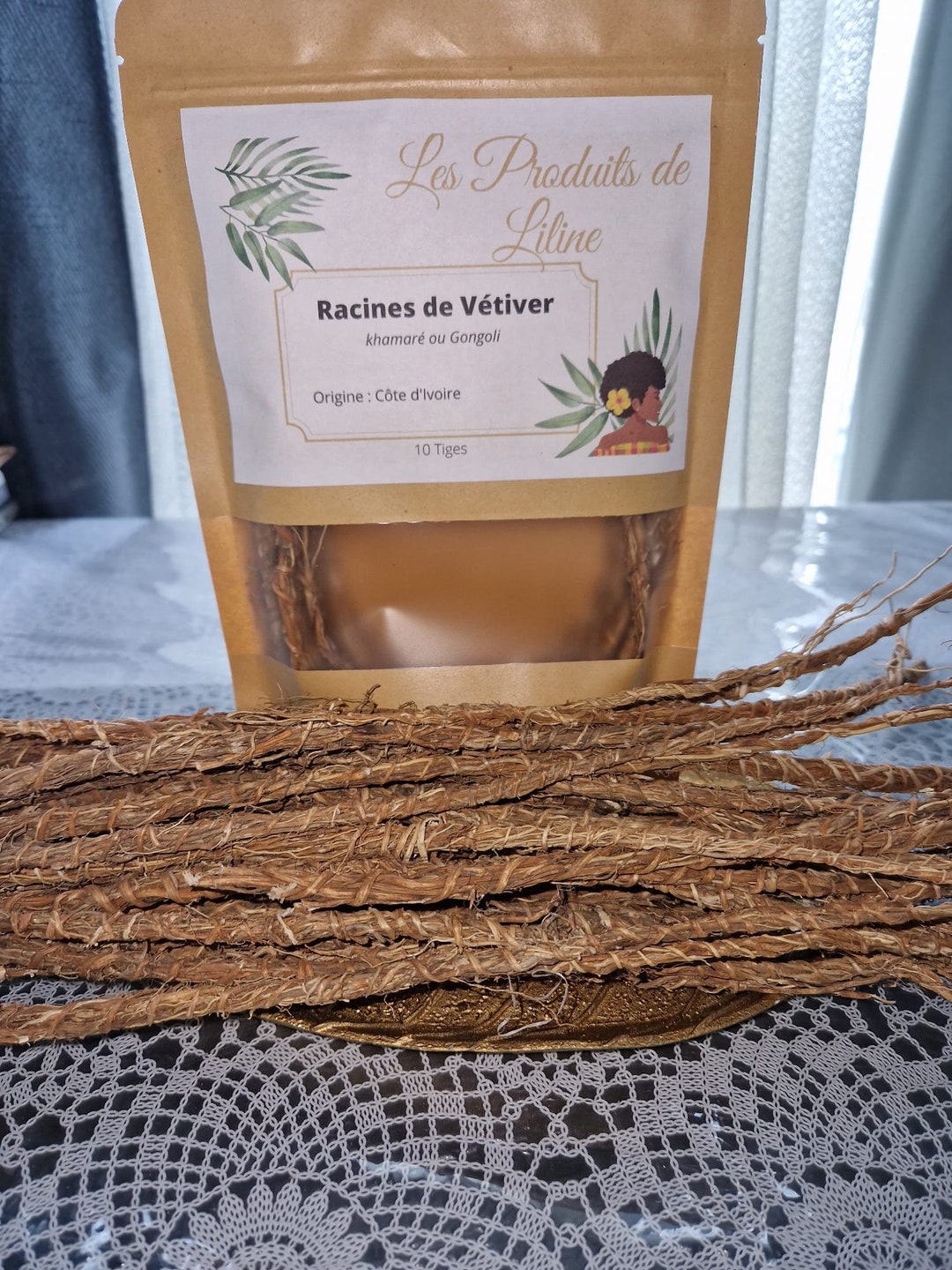 Khamaré vetiver Roots Gongoli 10 Stems - Etsy