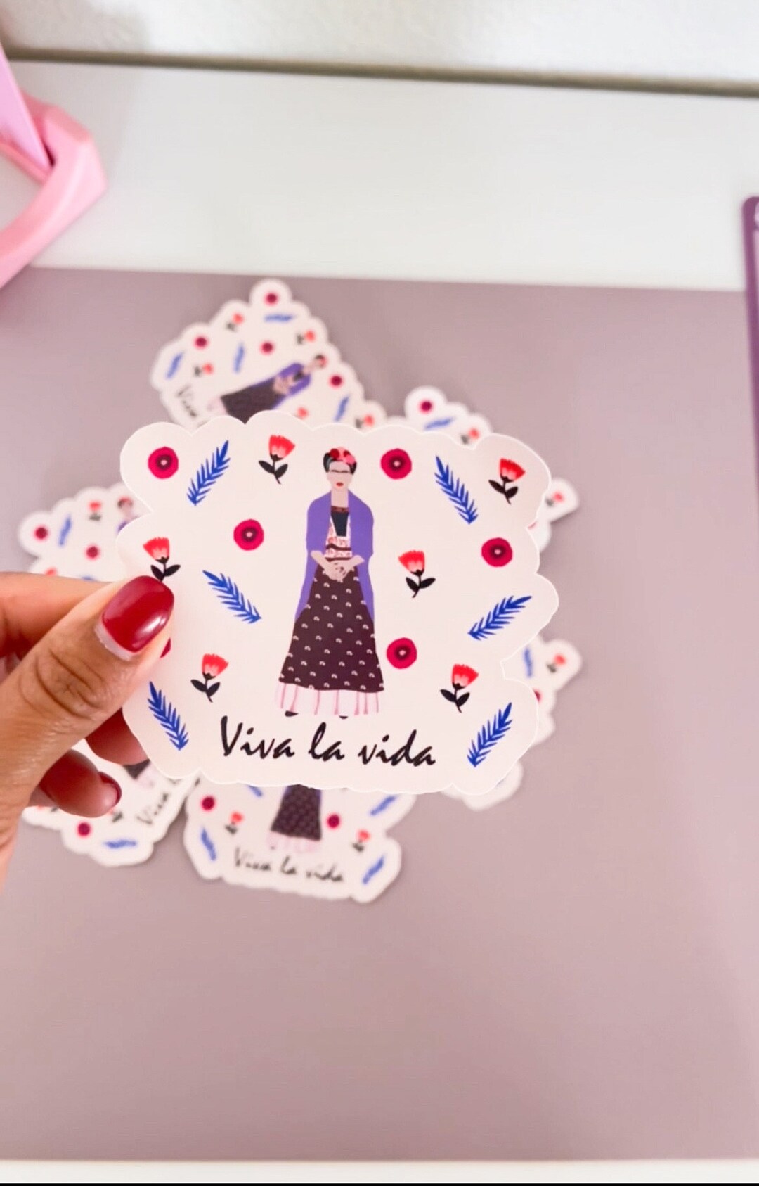 Viva La Vida Sticker / Motivational Stickers / Self Love Stickers ...