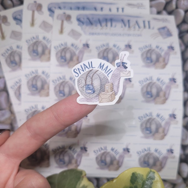 Snail Mail Stickers - Etsy
