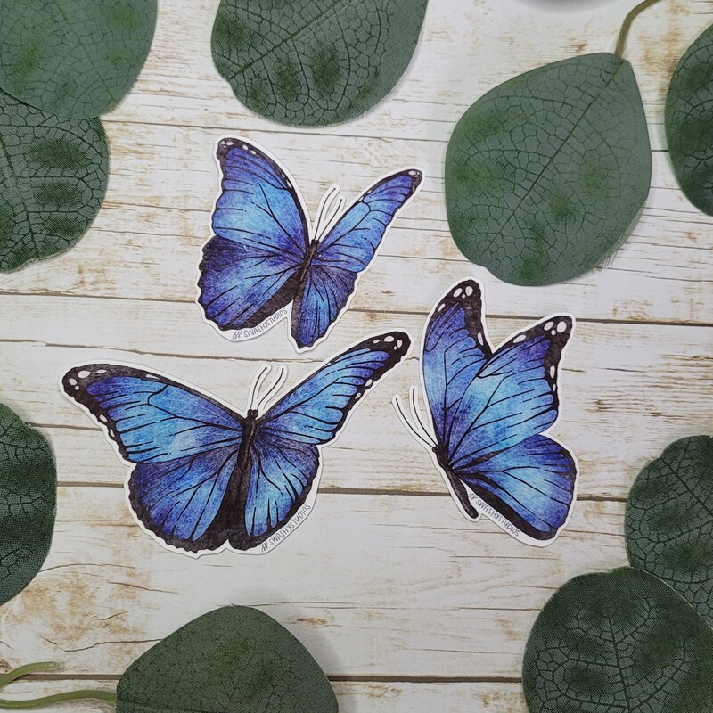 Butterfly Stickers - Etsy