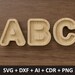 Montessori Counting Trays Boards | Svg Dxf Digital Files | Educational ...