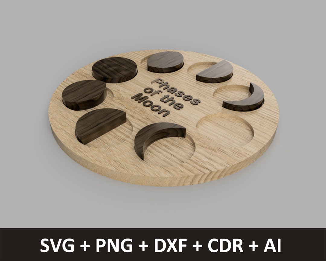 Moon Phases Puzzle | Moon Calendar | Board | Total Lunar Eclipse ...