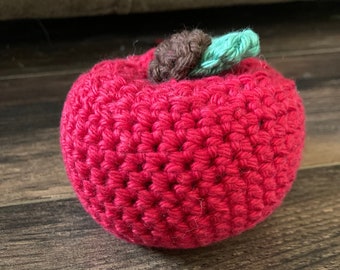 Crocheted Apple Core – Pattern/tutorial for Crocheted Amigurumi - Etsy