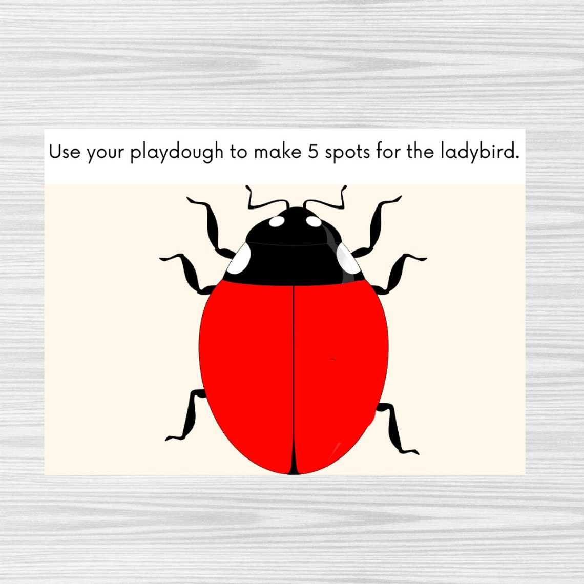 Play Doh Mats Counting Visual Cards Printable Play Dough - Etsy