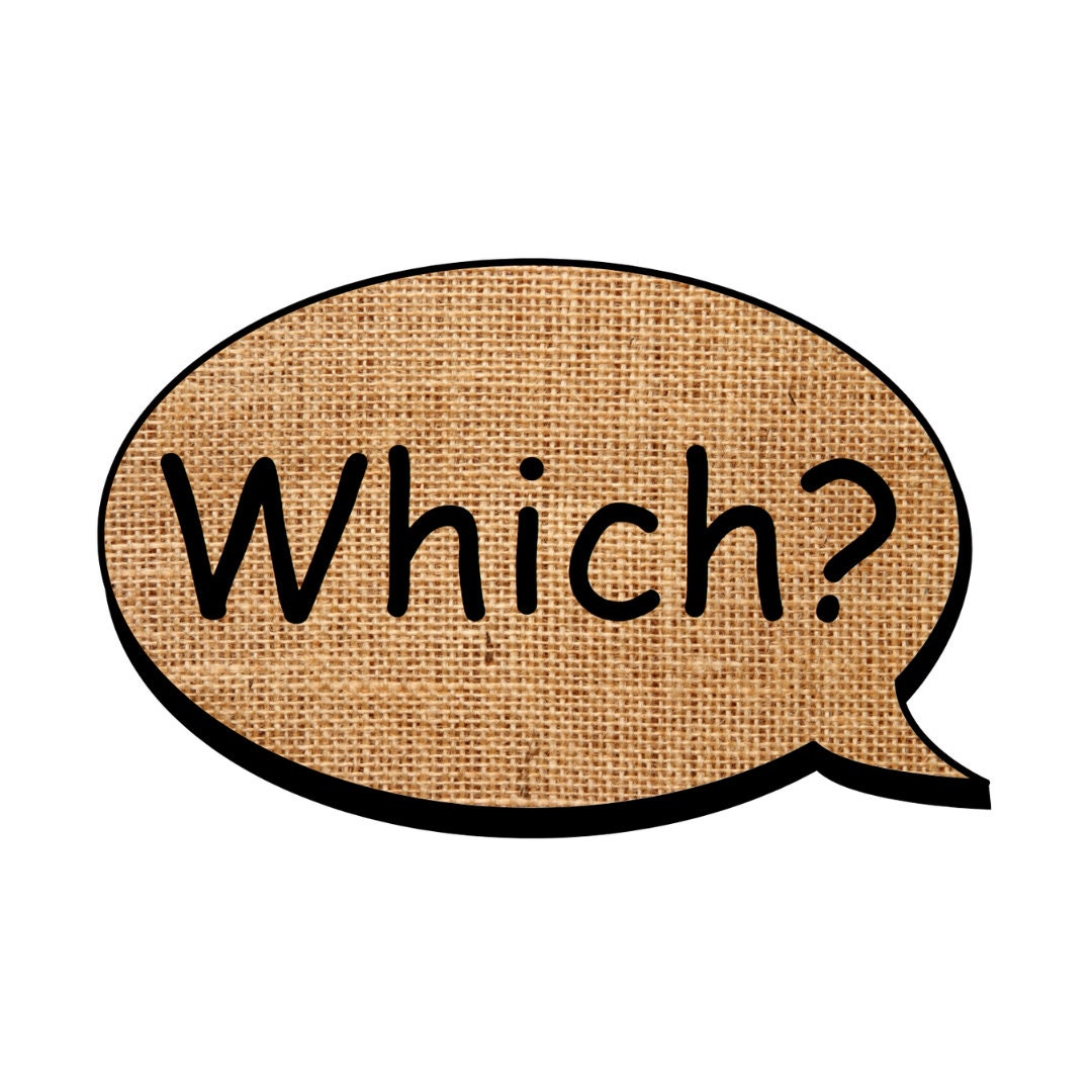 Hessian Question Words Display Posters - Etsy UK