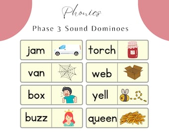 Phonics, Phase 2 and 3, Sounds, Letters, Sound Mat, Tricky Words, High ...